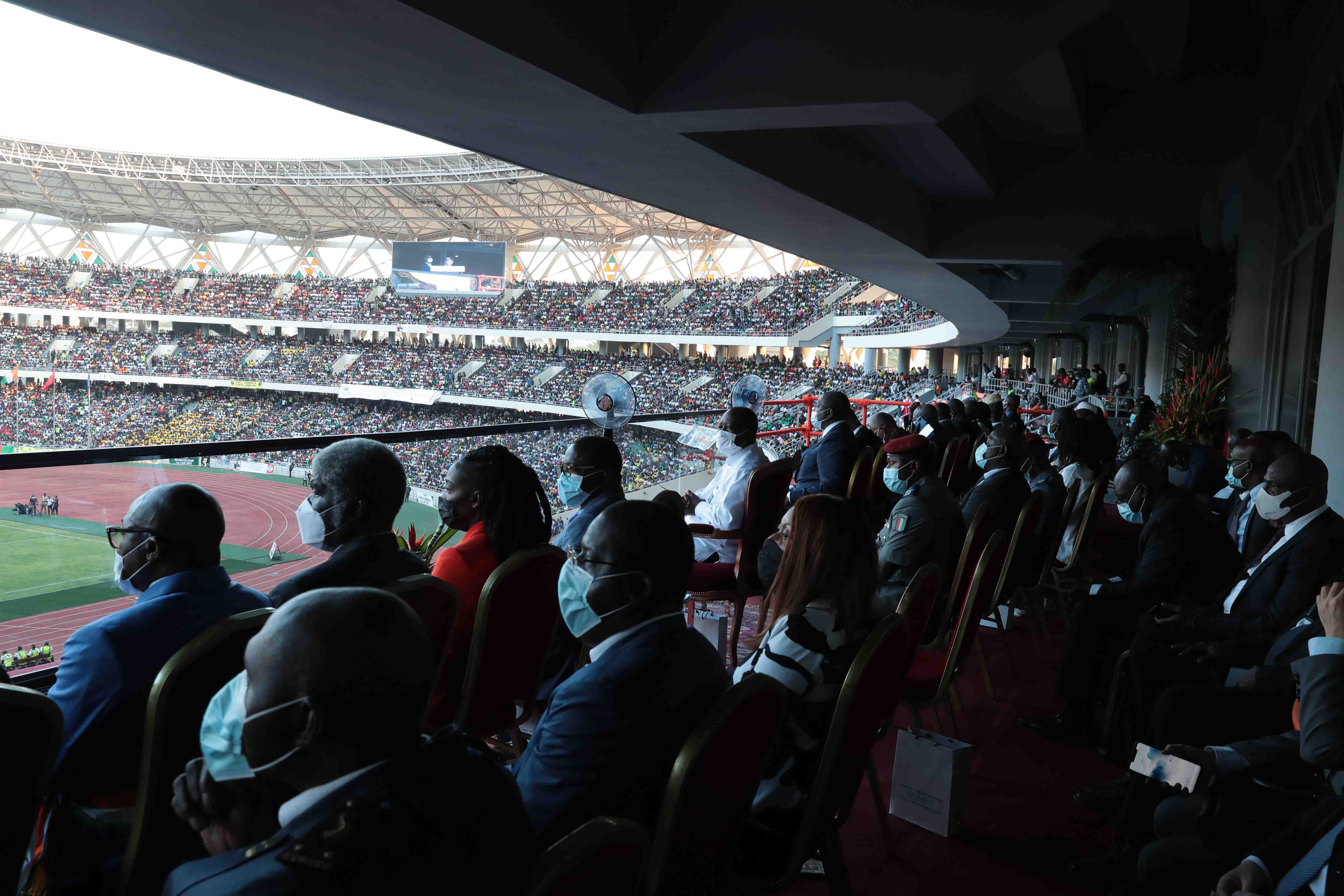 En Images le stade olympique Alassane Ouattara d’Ebimpé, merveille d ...