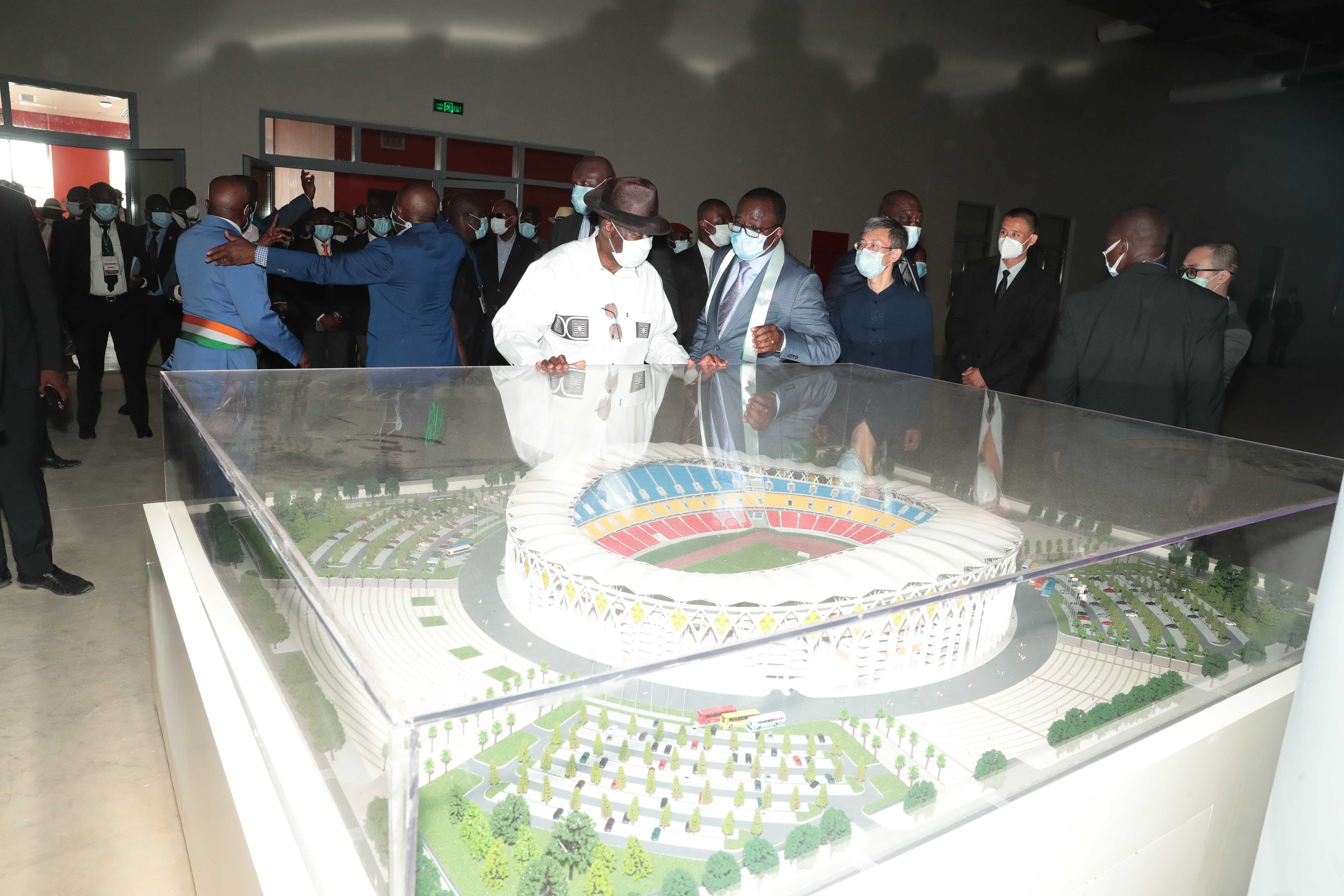 En Images le stade olympique Alassane Ouattara d’Ebimpé, merveille d ...