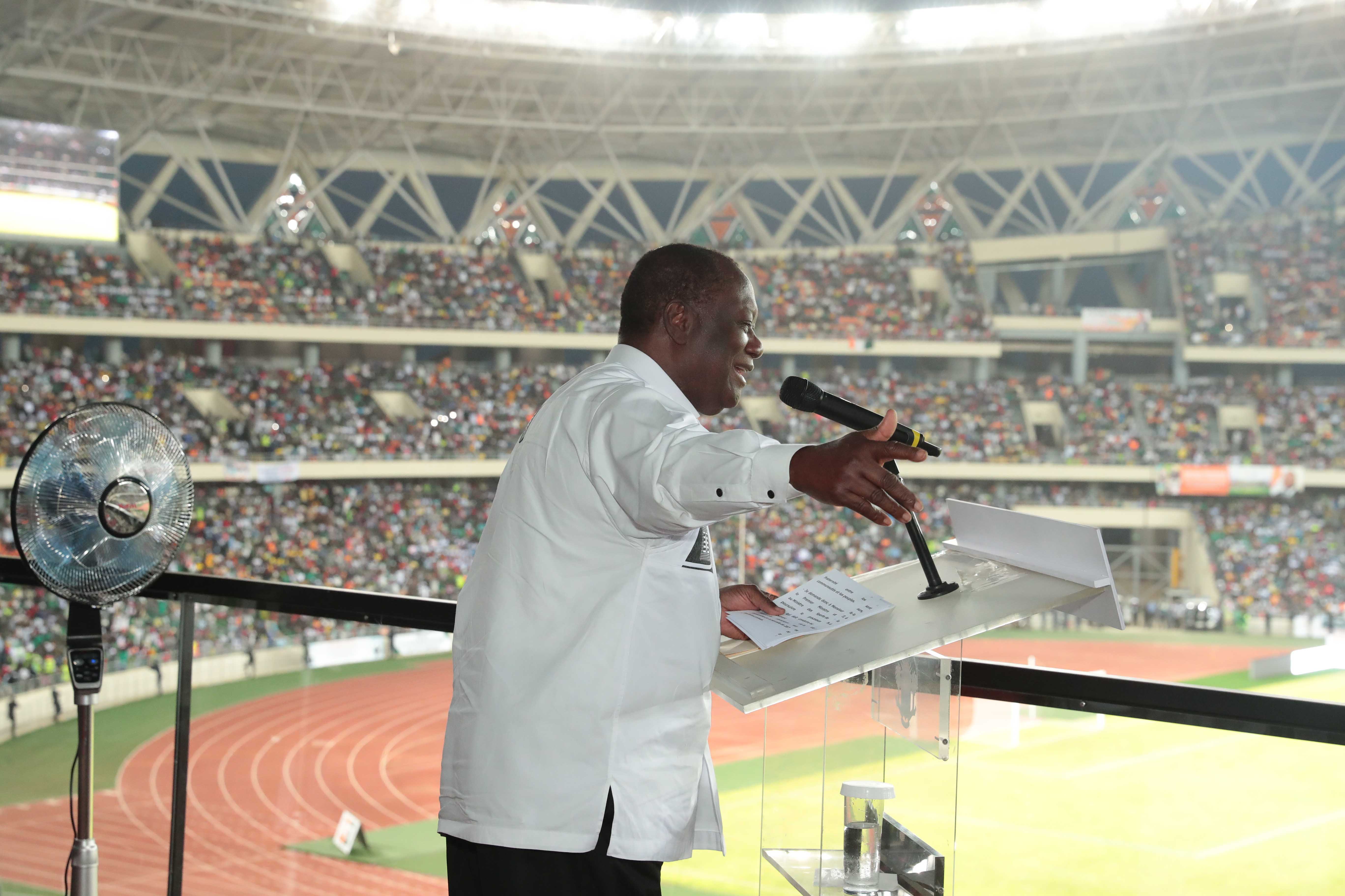 En Images le stade olympique Alassane Ouattara d’Ebimpé, merveille d ...